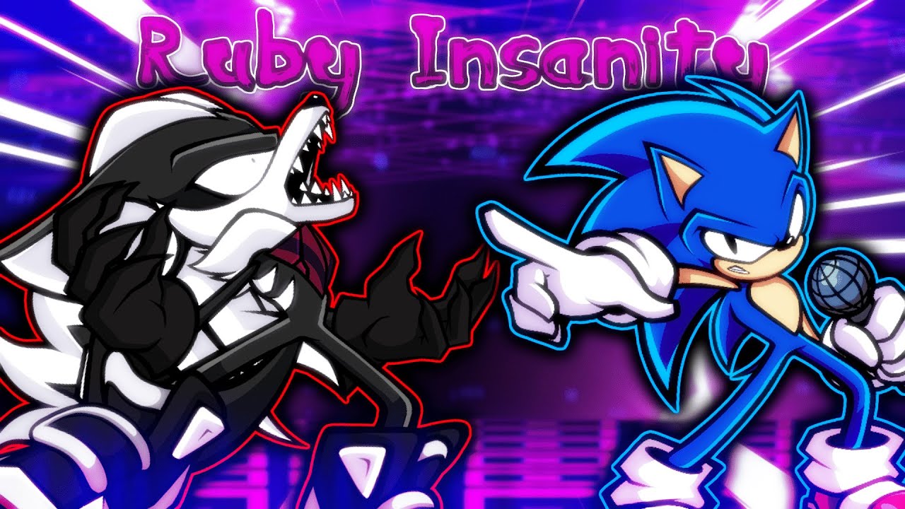 MY HARDEST FC Ruby Insanity FNF VS Infinity [Sonic Mod] - YouTube
