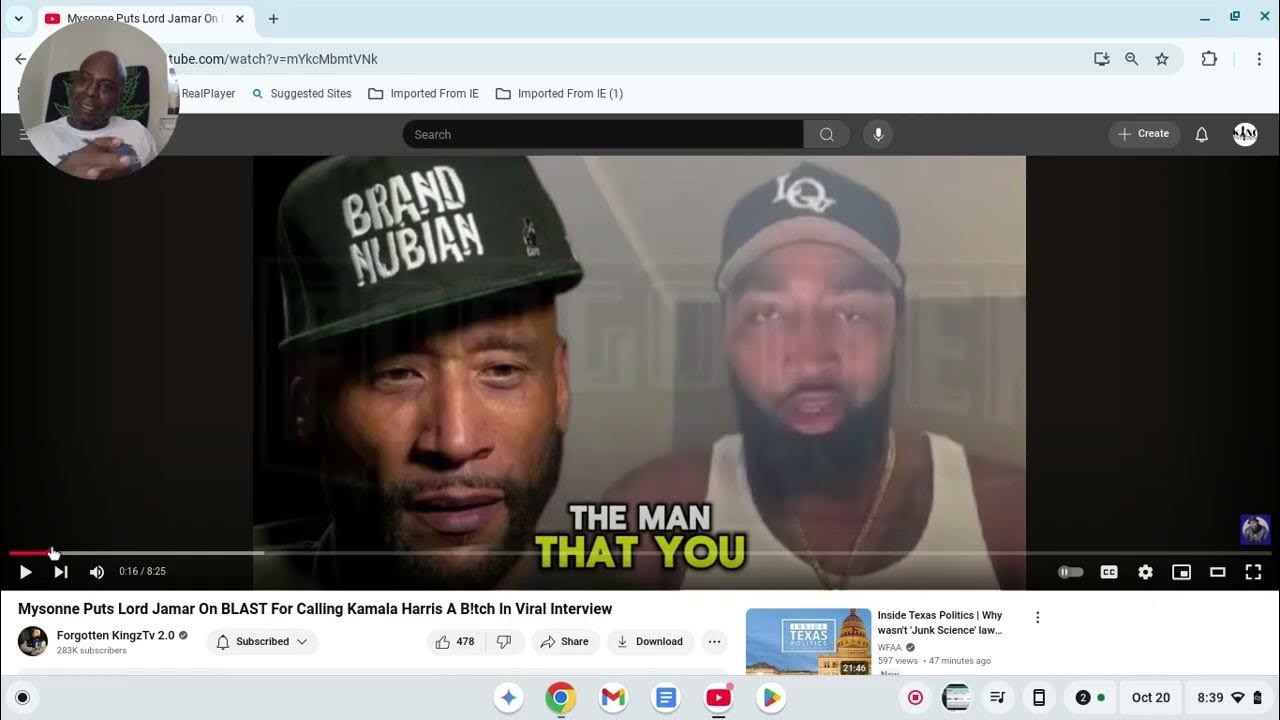 Hip Hop Henchmen Fat Joe and Mysonne attack Lord Jamar over Kamal ...