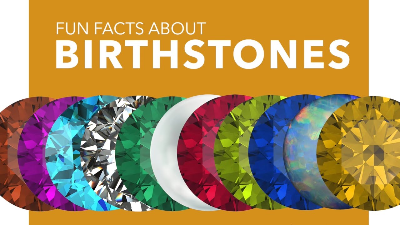 Origin and Fun Facts about Birthstones - YouTube