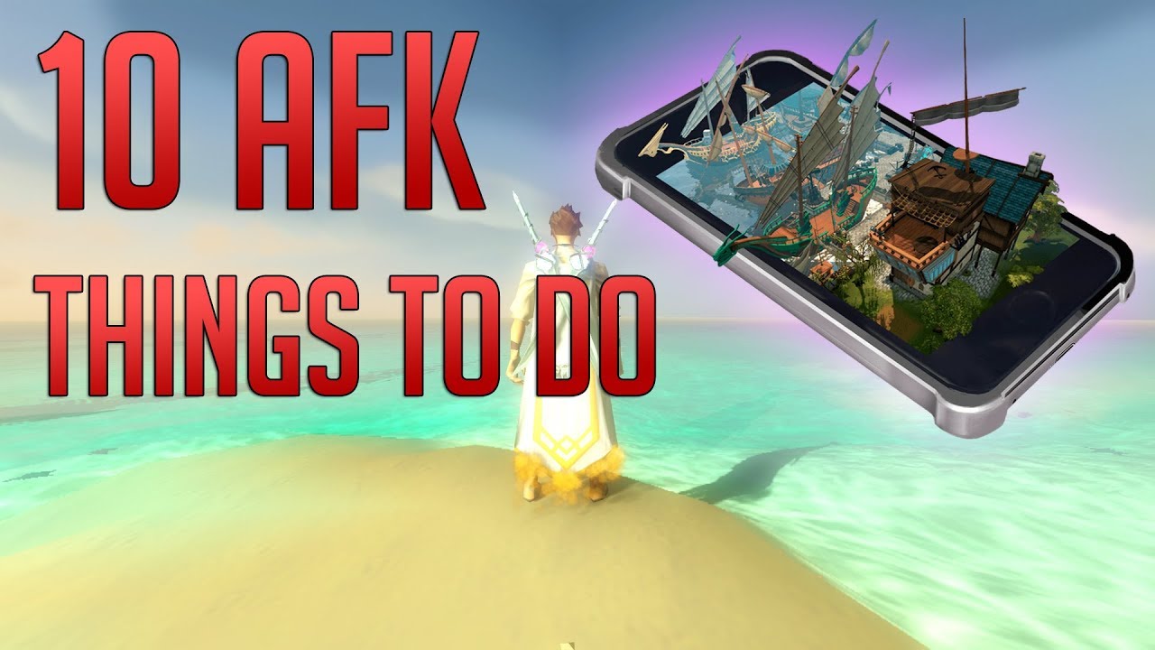 Runescape 3 - 10 AFK Things to do on RS3 Mobile - YouTube