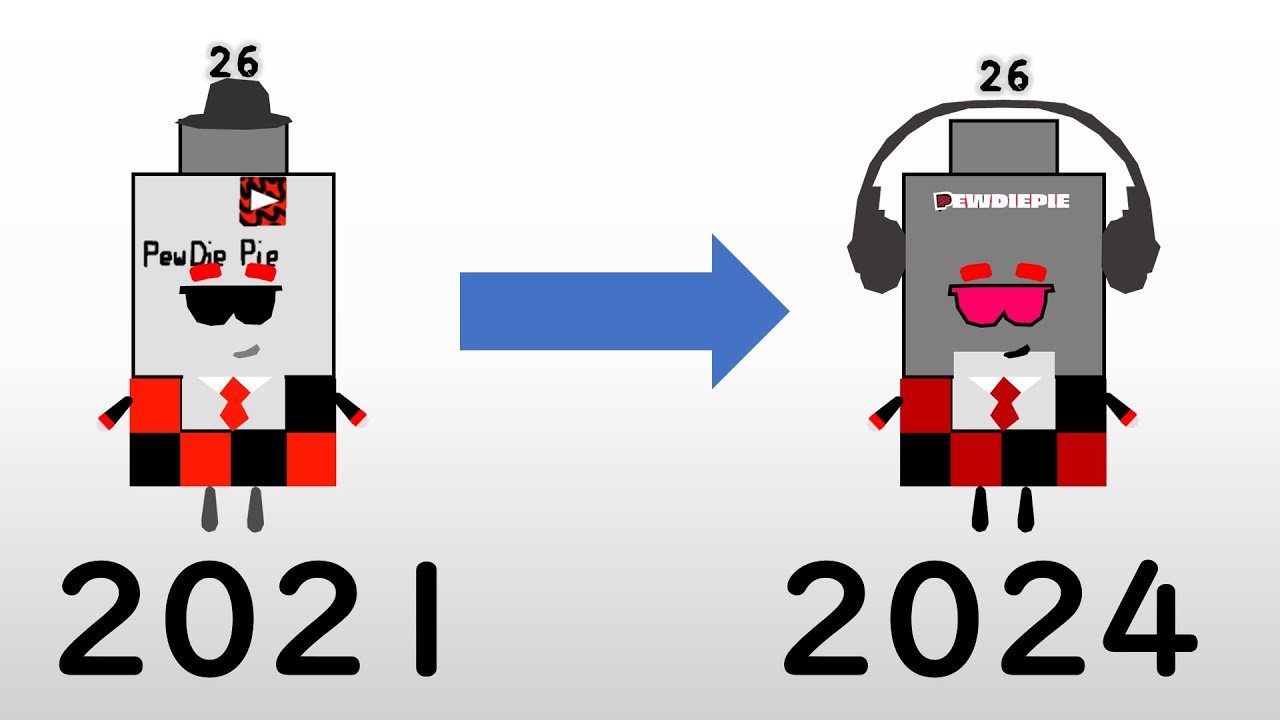 Numberblocks but it's Cartoonblocks - YouTube