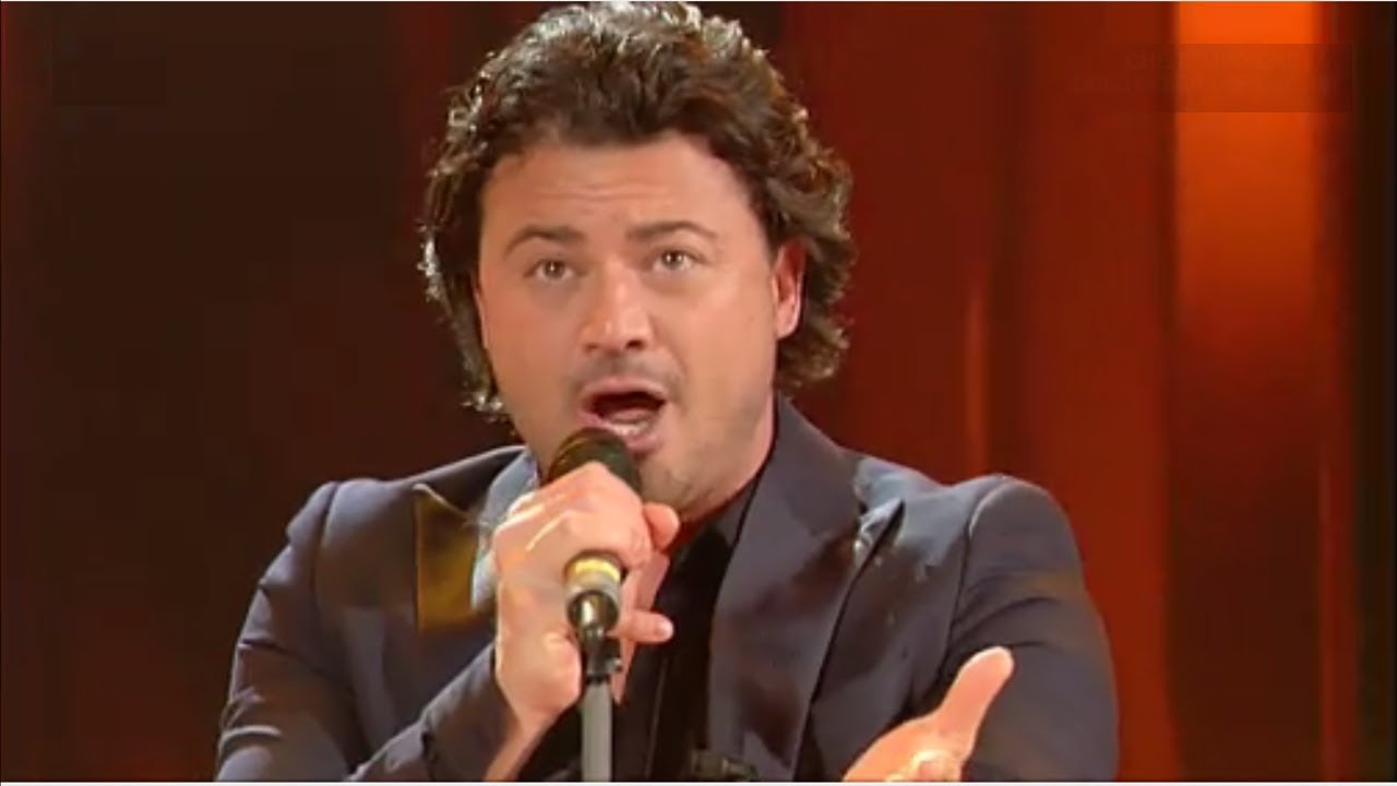 Vittorio Grigolo: medley canzoni napoletane a Domenica in - YouTube