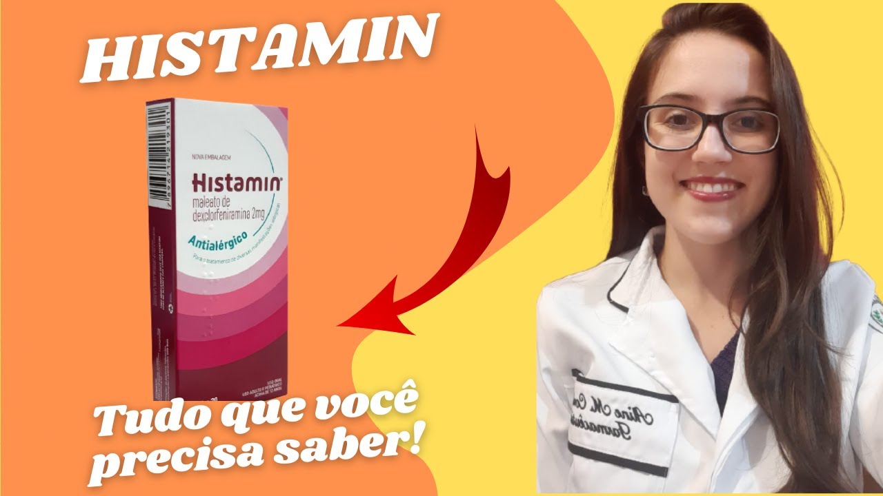 HISTAMIN para que serve? Tudo sobre a Bula do Histamin! - YouTube