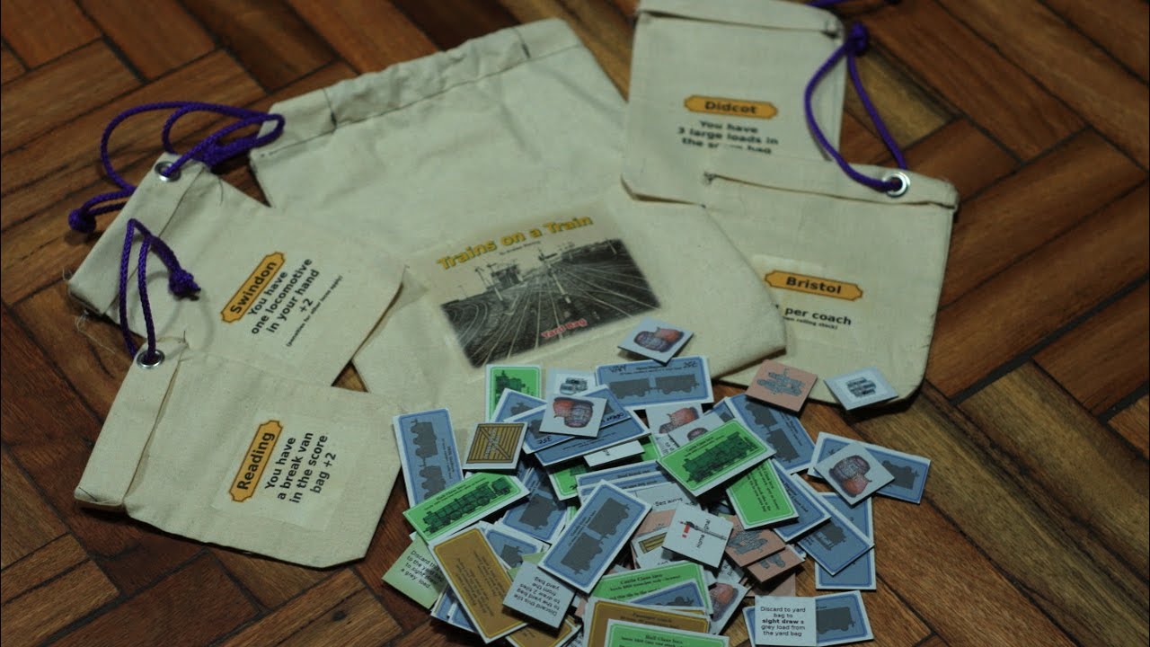 Making cloth bags for board game components - YouTube