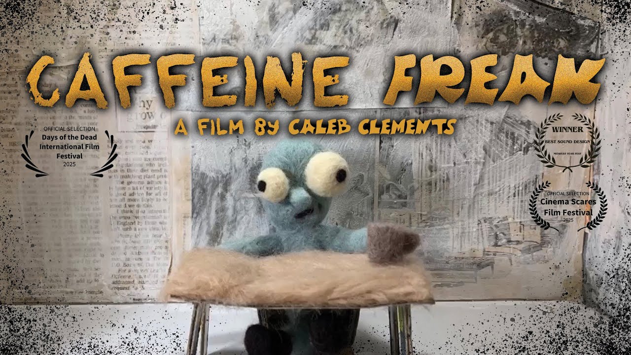 Caffeine Freak - Stop Motion Horror Comedy Short - YouTube