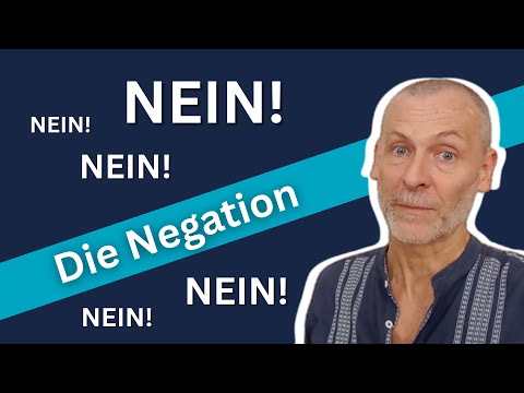 The Negation - Die Negation #deutsch #german - YouTube