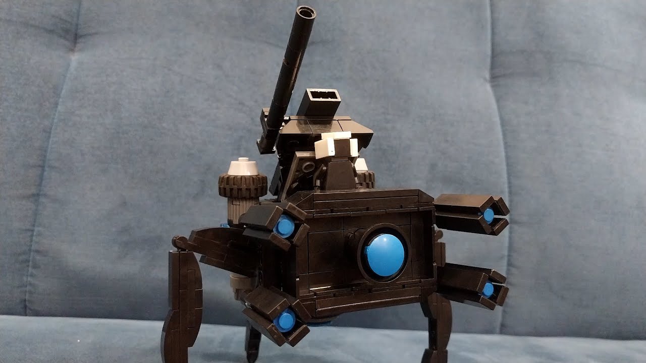 Lego upgraded camera spider full tutorial - YouTube