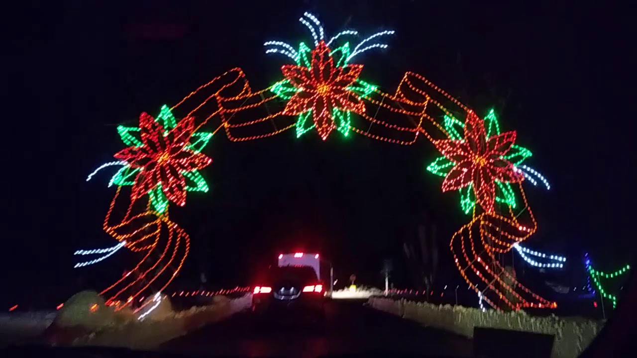 Bright Nights at Forest Park-Springfield, MA - YouTube