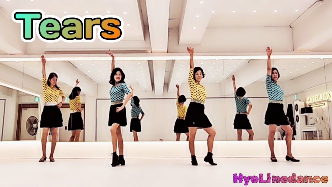 Tears Line Dance /Beginner/Demo /티얼스-소찬휘 - YouTube