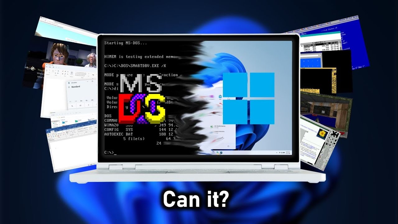 Can MS-DOS Replace Windows 11? #DOScember - YouTube