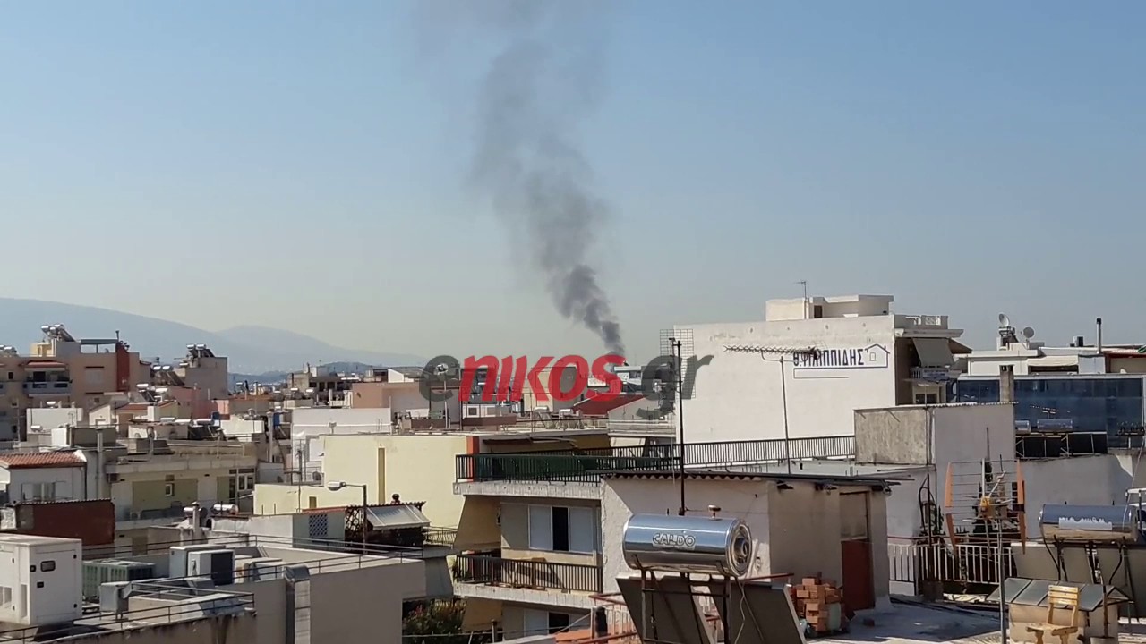 ΕΙΚΟΝΕΣ ΑΠΟ ΤΗ ΦΩΤΙΑ ΣΤΗ ΛΕΩΦΟΡΟ ΑΘΗΝΩΝ - ΒΙΝΤΕΟ - YouTube