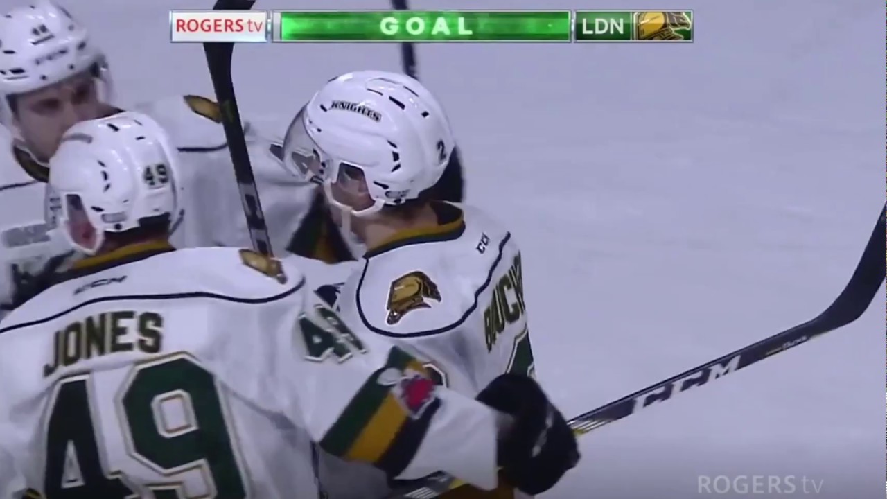 Evan Bouchard's first 15 goals of 2017-18 - YouTube