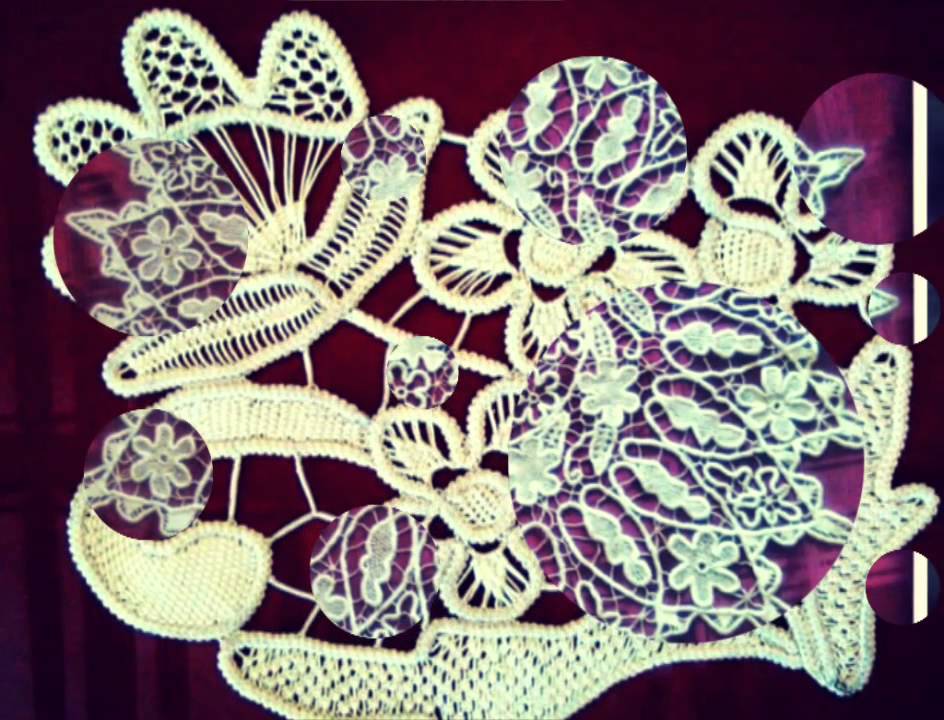 Poentles-Romanian lace,Macrame - YouTube