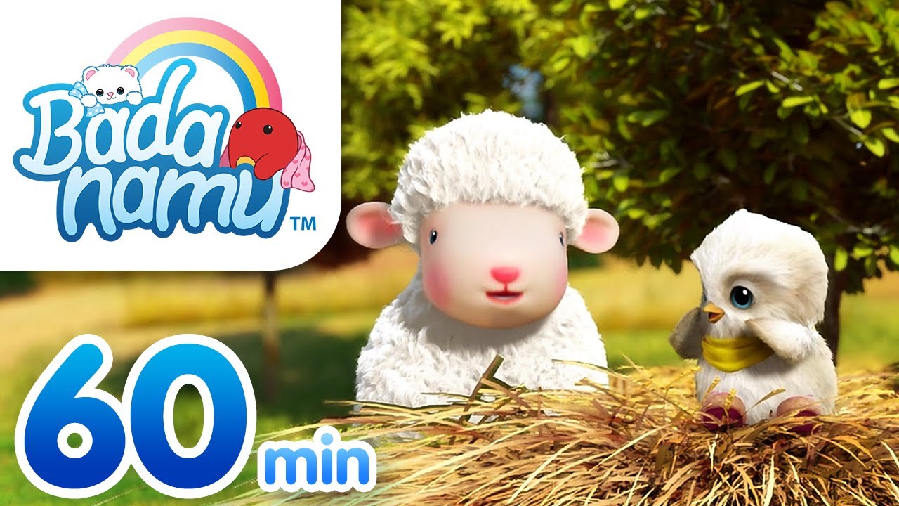 🐧Jess and Curly Had a Farm + More Badanamu Songs Compilation | Nursery ...