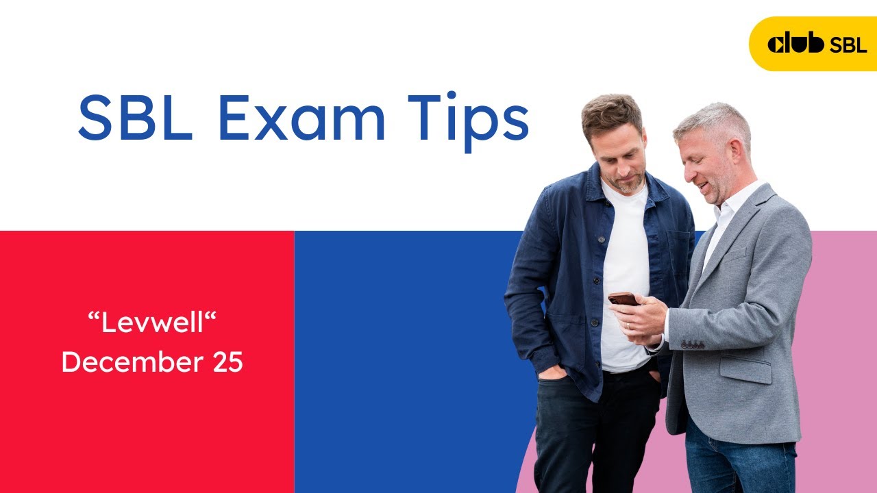 ACCA SBL Exam Tips December 25 (Levwell) - YouTube