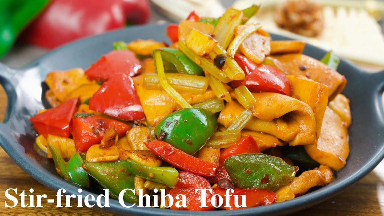 Stir-fried Chiba Tofu - Beaudifood - YouTube