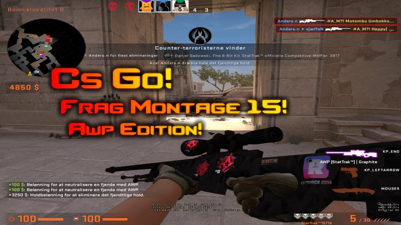 Counter Strike Global Offensive - Frag Montage 15! - YouTube