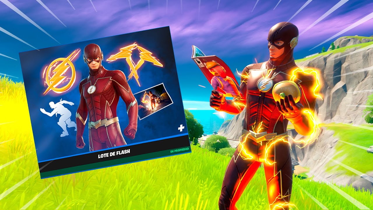 GAMEPLAY DE LA SKIN DEL LOTE DE FLASH ¿MERECE LA PENA COMPRARLA ...