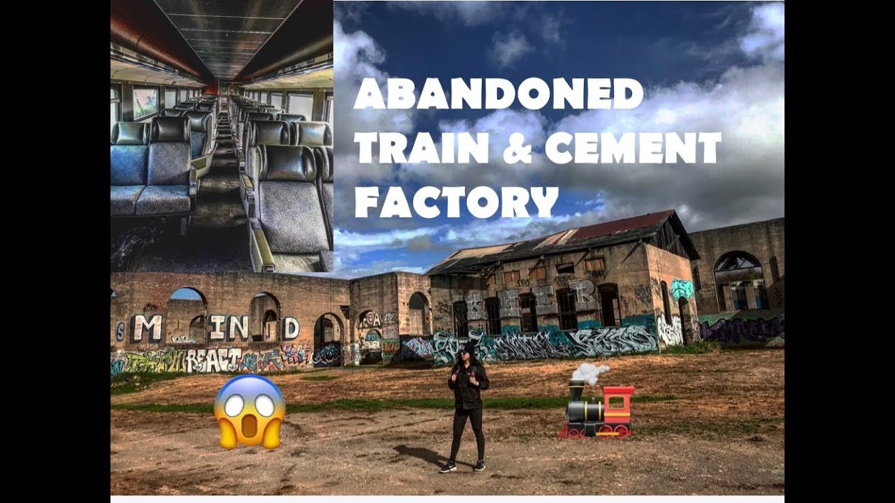 American Canyon Cement Factory & ABANDONED Train!! - YouTube