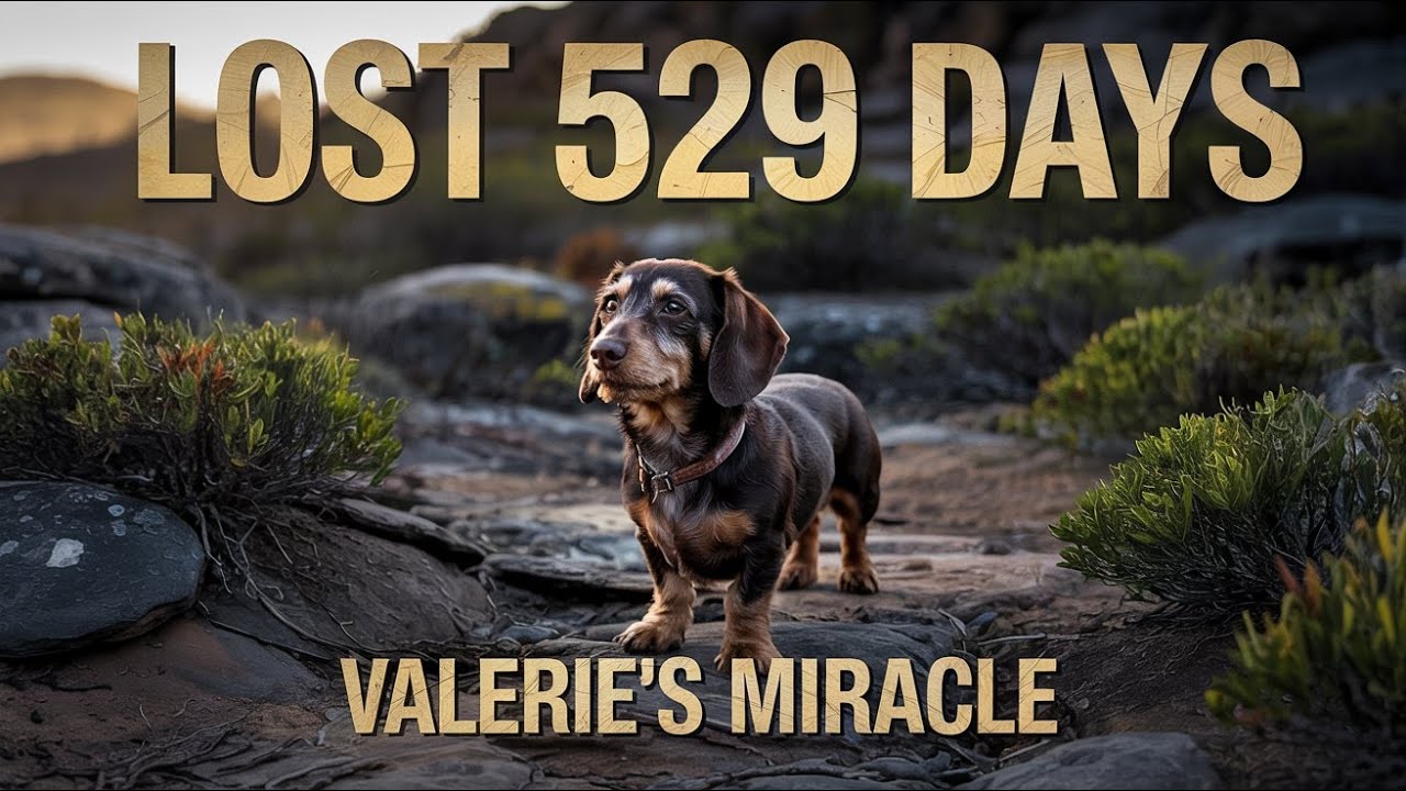 Lost Dachshund Dog Found After 529 Days! Valerie’s Survival Story on ...