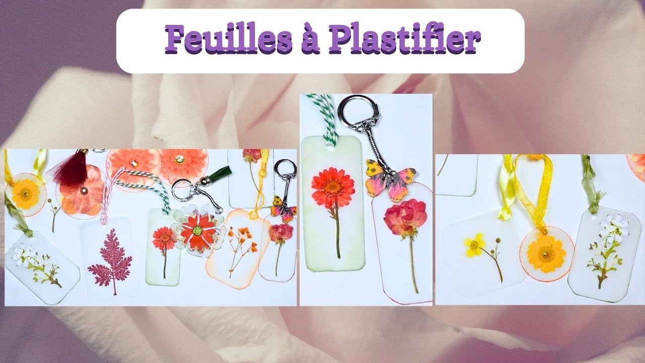 Tuto Feuilles à Plastifier Mate pour la Création de Marque-Pages et ...