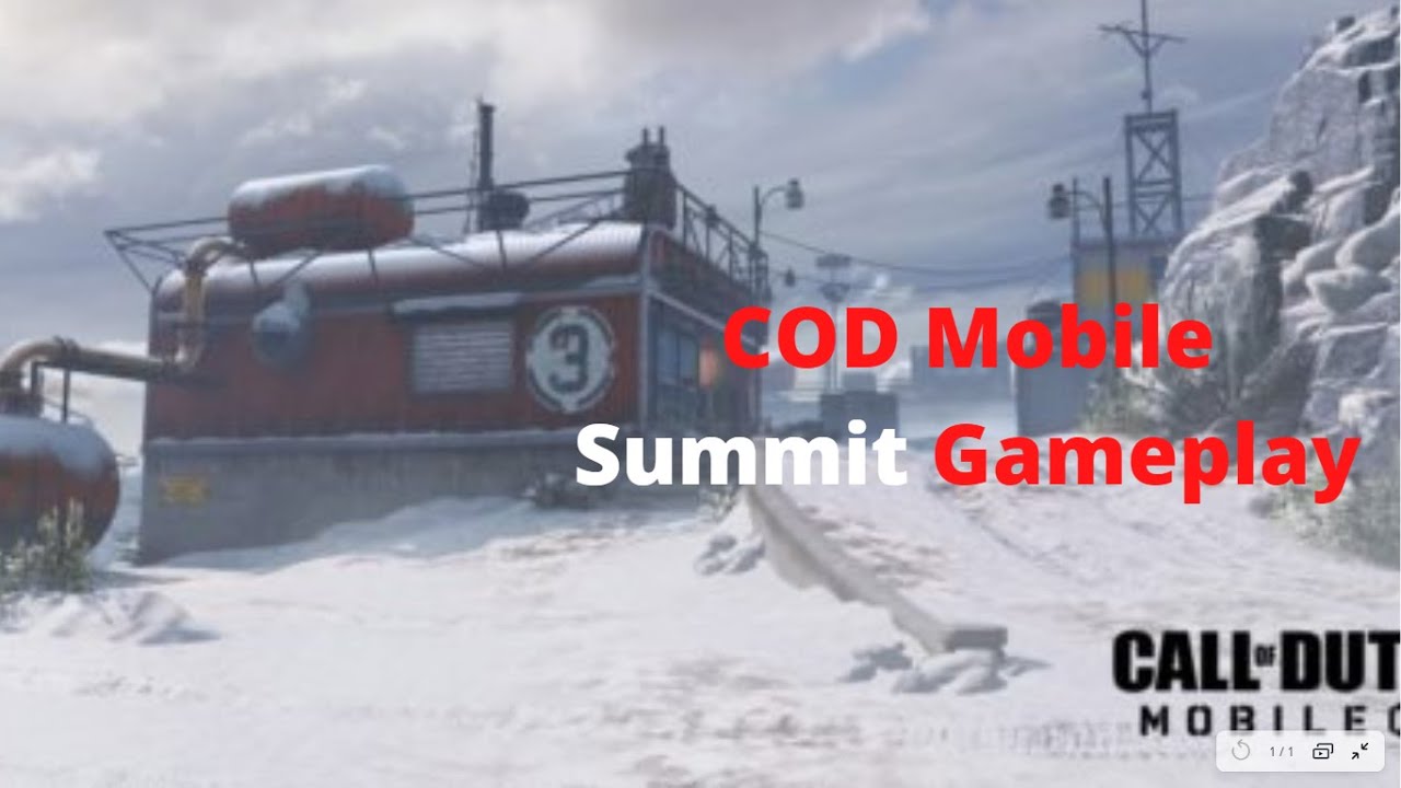 COd Mobile - Summit Map Gameplay - YouTube