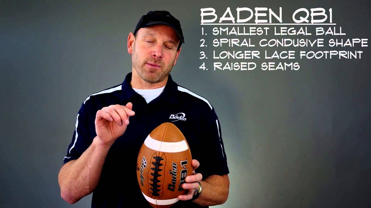 New Features for the Baden QB1 Football - YouTube
