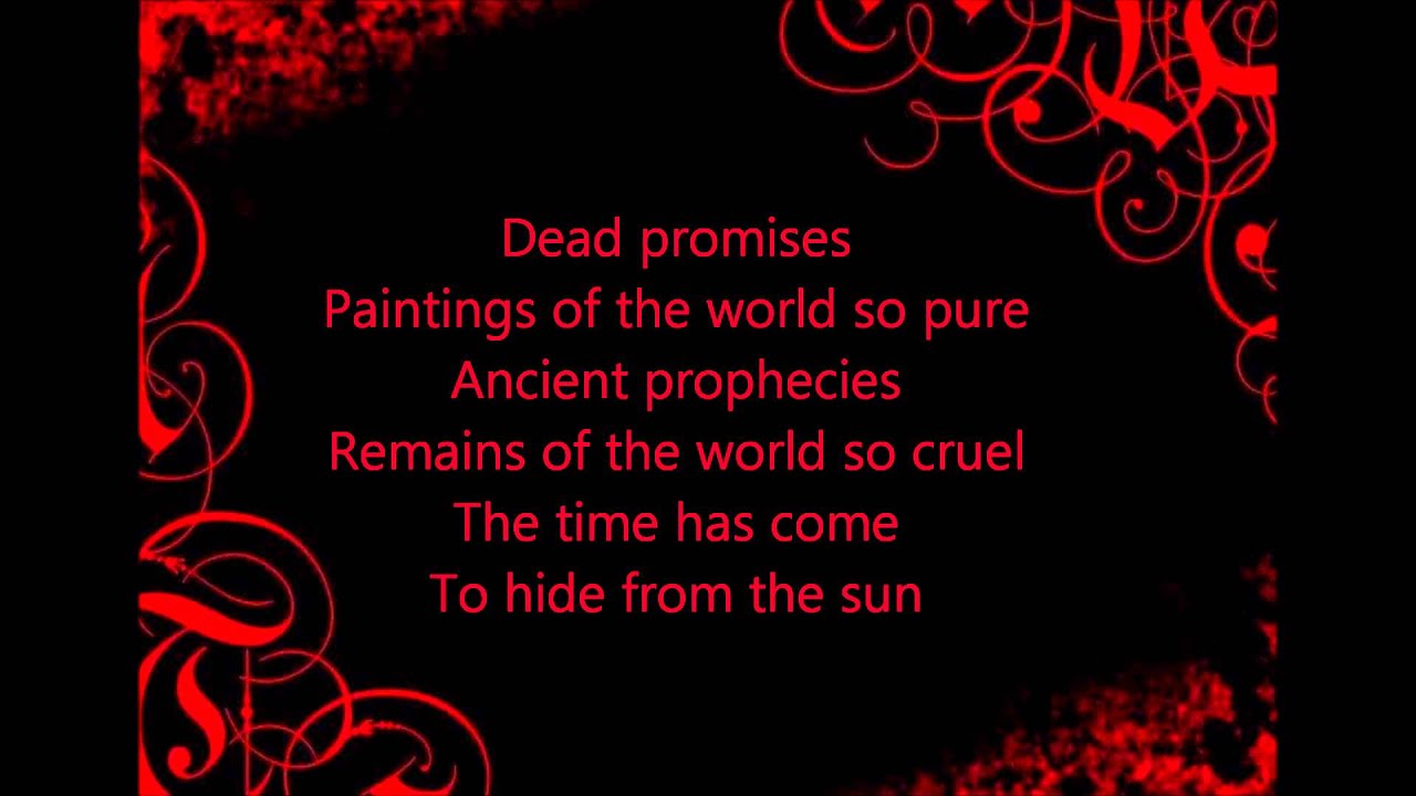The Rasmus -Dead Promise (lyrics ) - YouTube