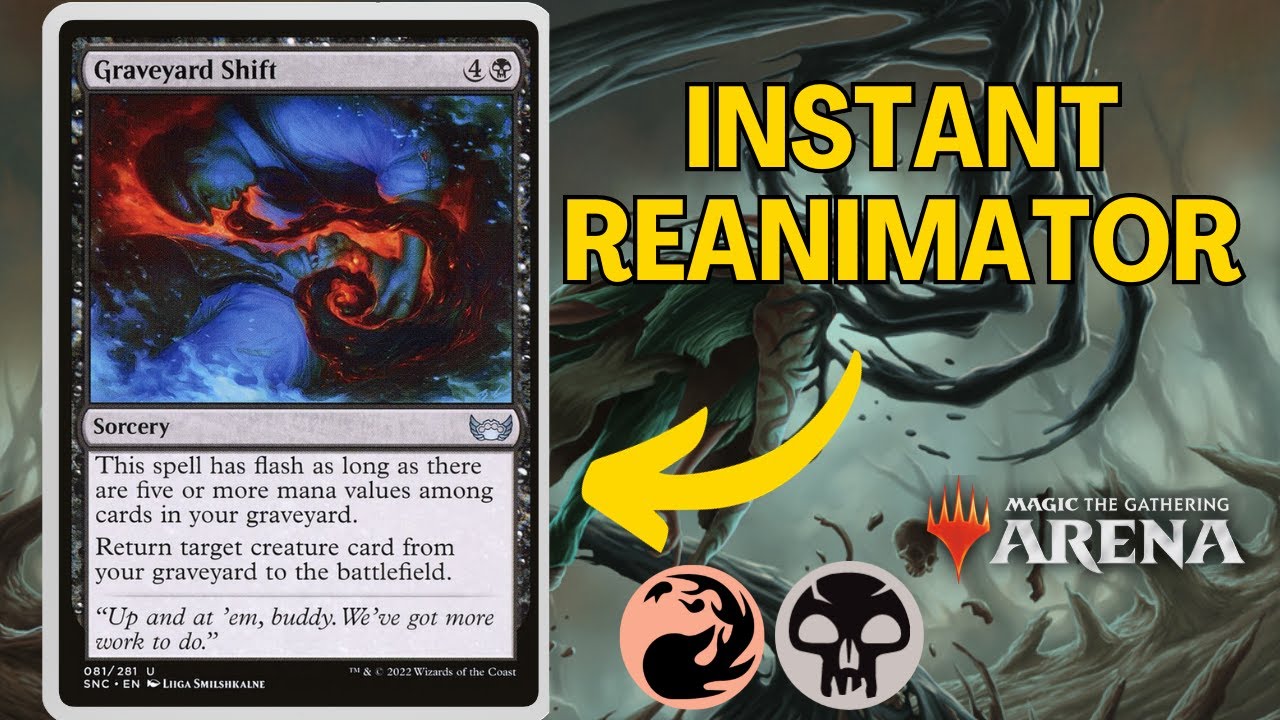 ☠️🔥 Instant Speed Reanimator Makes a Surprise | MTG Arena Standard ...