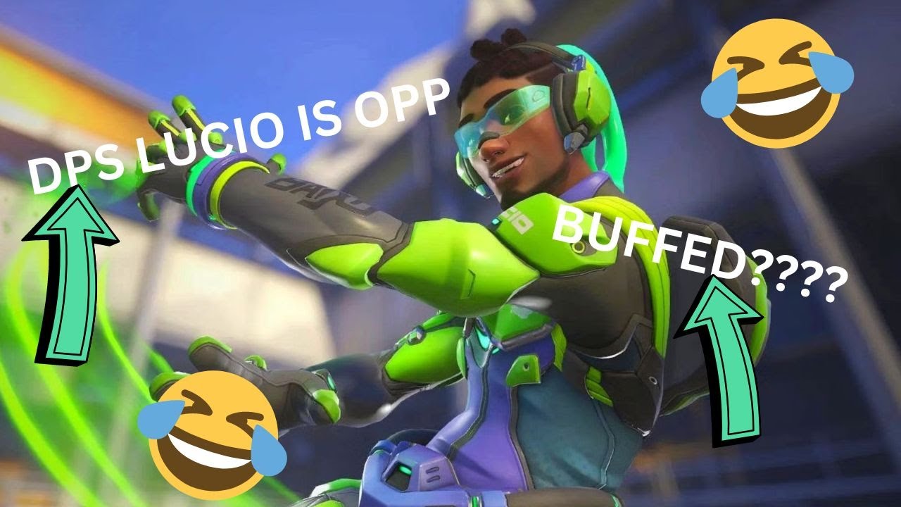 DPS LUCIO GOT BUFFED (FUNNY MOMENTS) Overwatch 2 console - YouTube