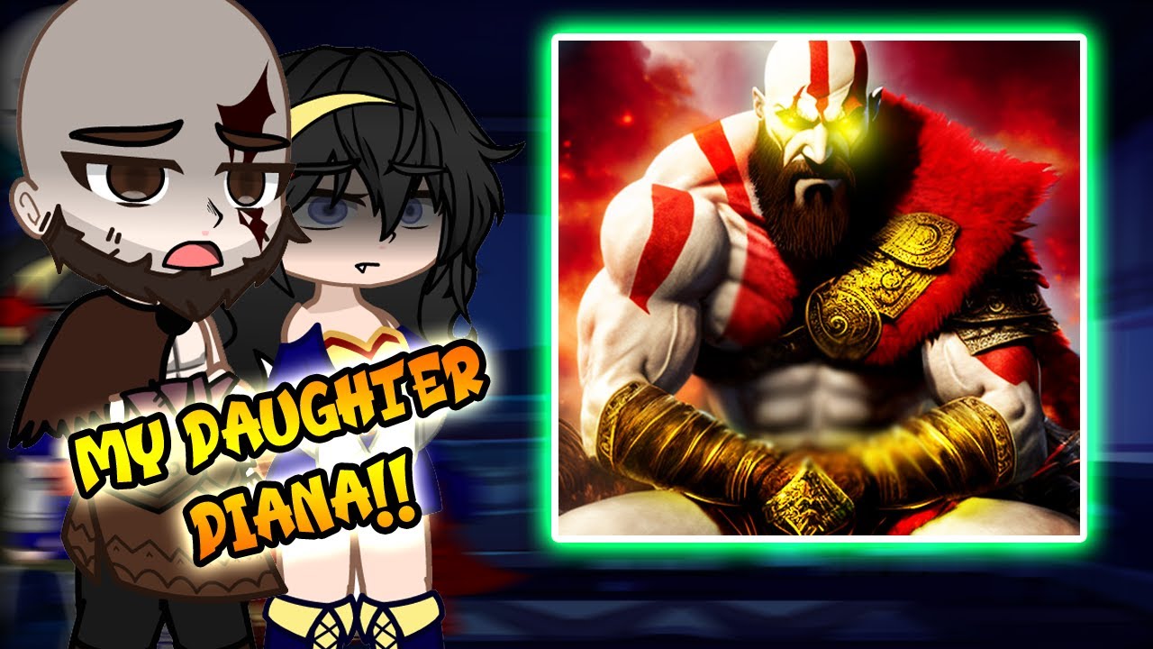 Justice League react to Kratos as wonder woman Father Part 10//GOW ...