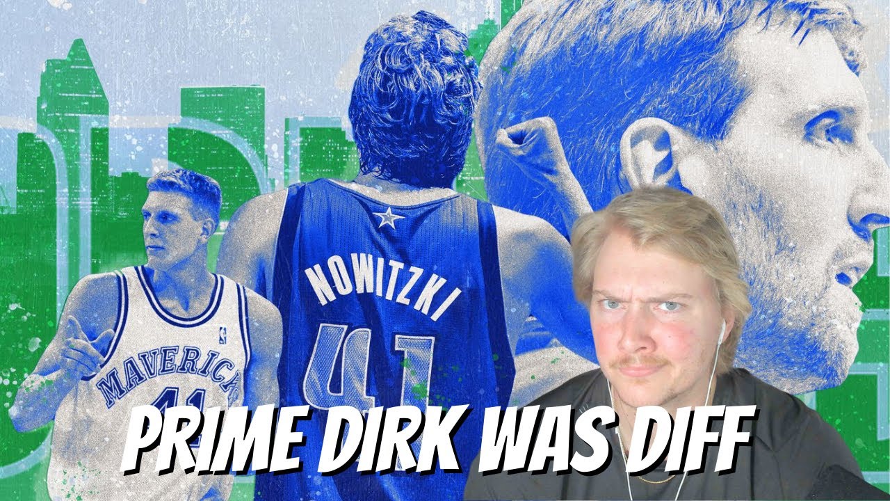 First Reaction to Dirk Nowitzki in his Prime! He never touches the net ...