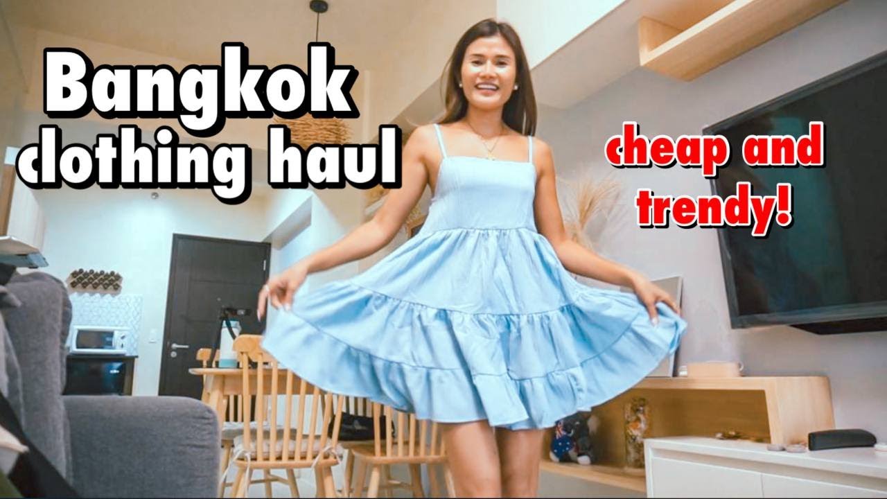 THAILAND VLOG SERIES EP 4: Bangkok Clothing Haul | Jen Barangan - YouTube
