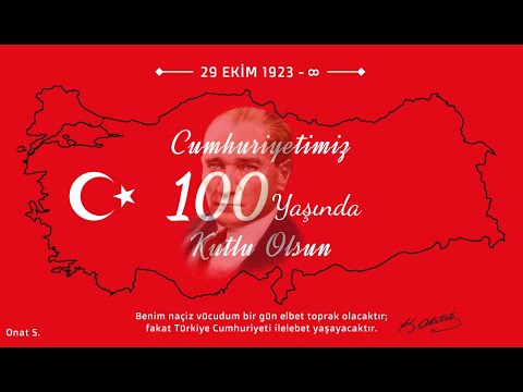 29 Ekim 2023 - Cumhuriyet 100. Yıl Özel Videosu | 4K