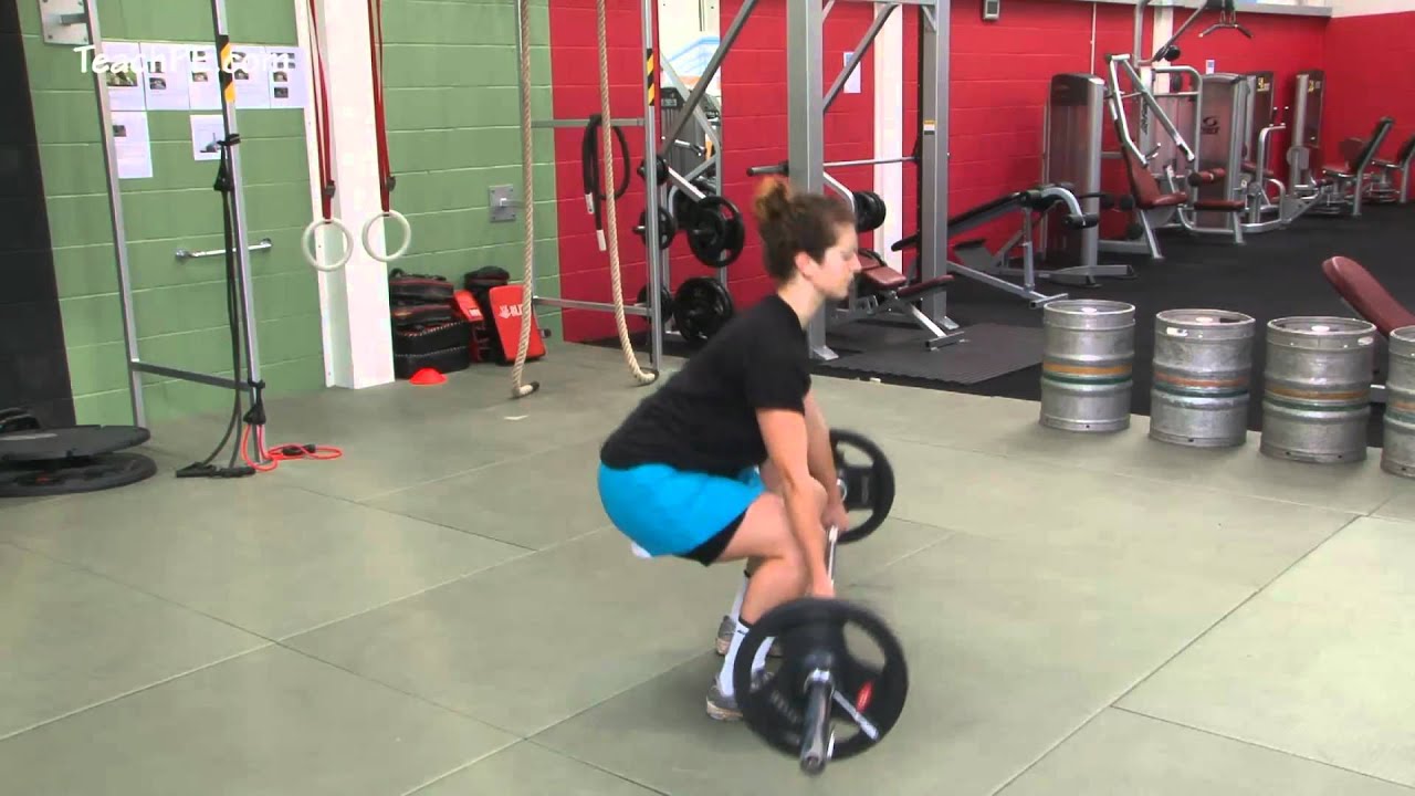 Free weight exercises - The Deadlift - YouTube