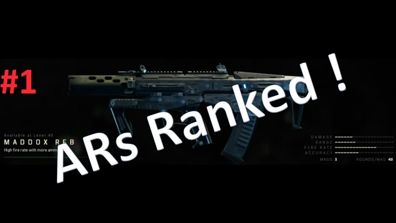 All BO4 ARs Ranked - YouTube