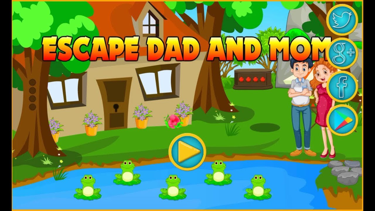 AVM Escape Dad And Mom walkthrough AVMGames - YouTube