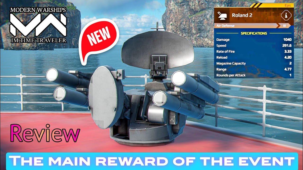 Modern Warships Roland 2 Review! - YouTube