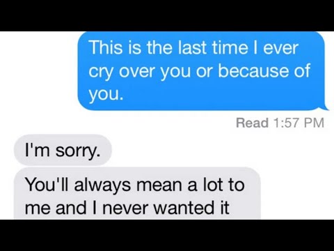 Saddest text messages ever! (DON'T CLICK YOU'LL CRY) - YouTube