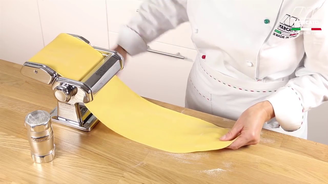 Homemade Ravioli with Marcato Ravioli Tablet Video tutorial - YouTube