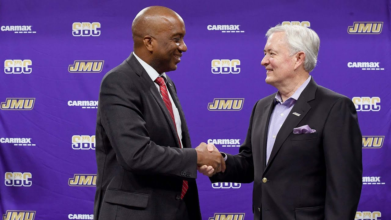 Press Conference - James Madison joins the Sun Belt Conference - YouTube