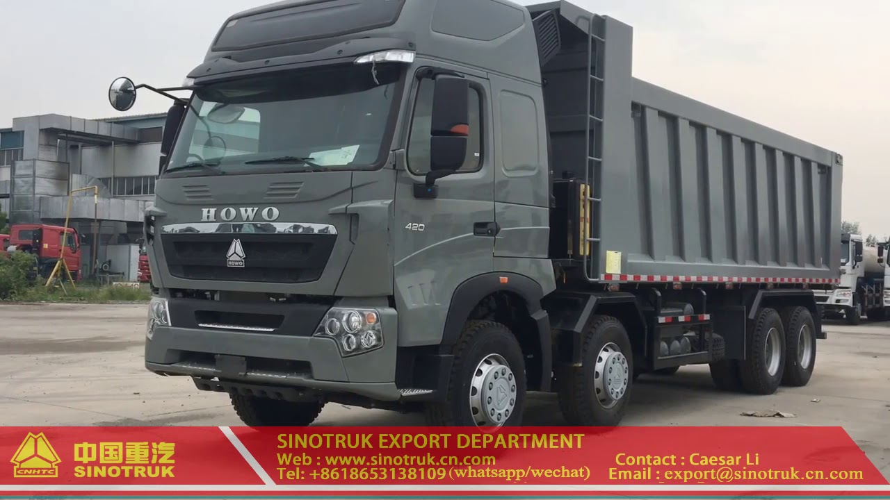 12 wheel dump truck ,12 wheel tipper for sale - YouTube