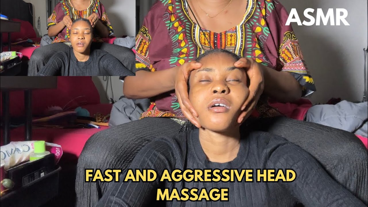 ASMR FAST AND AGGRESSIVE HEAD MASSAGE - YouTube