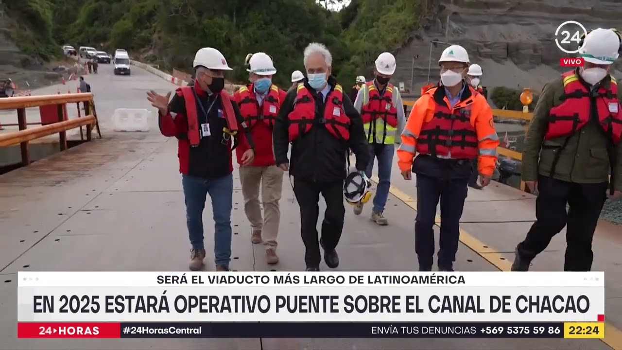 En 2025 estará operativo puente sobre el canal de Chacao | 24 Horas TVN ...