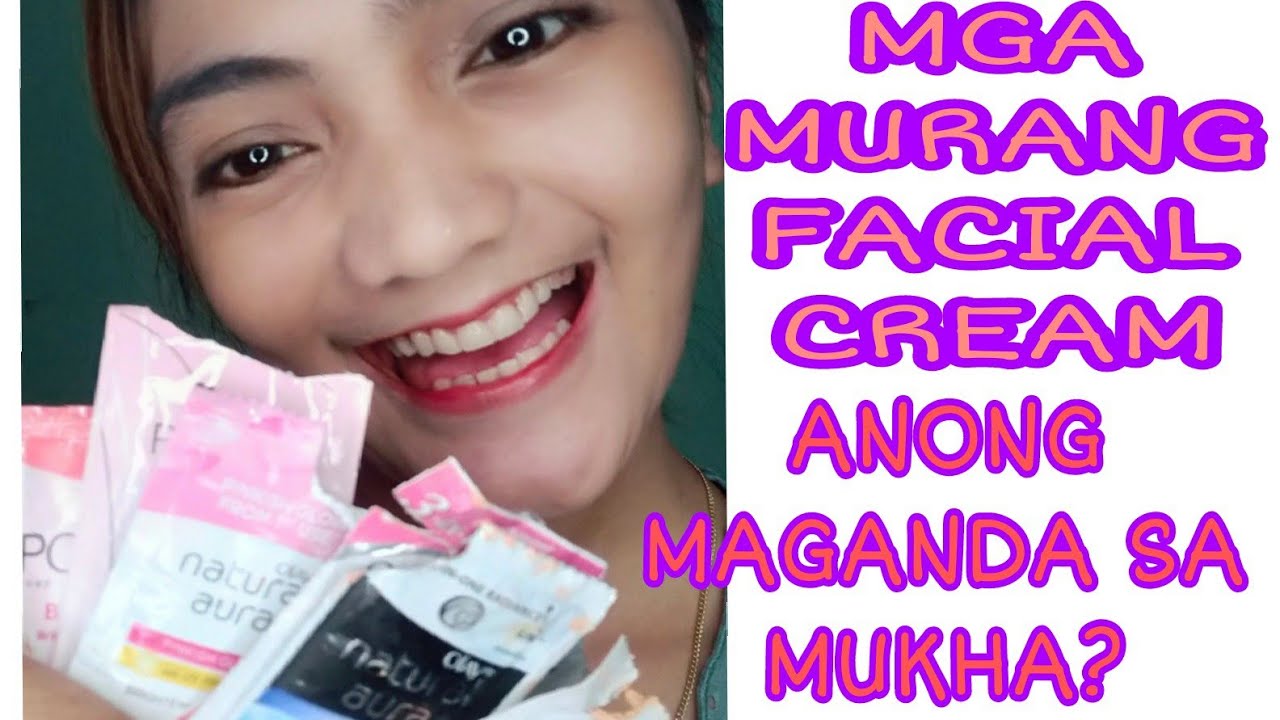 IBAT IBANG FACIAL CREAM NA MURA AT MAGANDA SA MUKHA / REVIEW/ CATHY ...