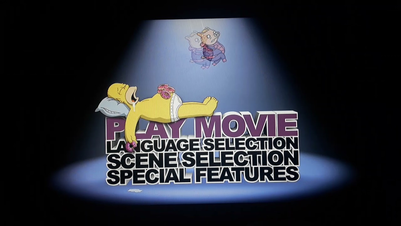 The Simpsons Movie - DVD Menu (V2) (U.S./🇺🇸) - YouTube