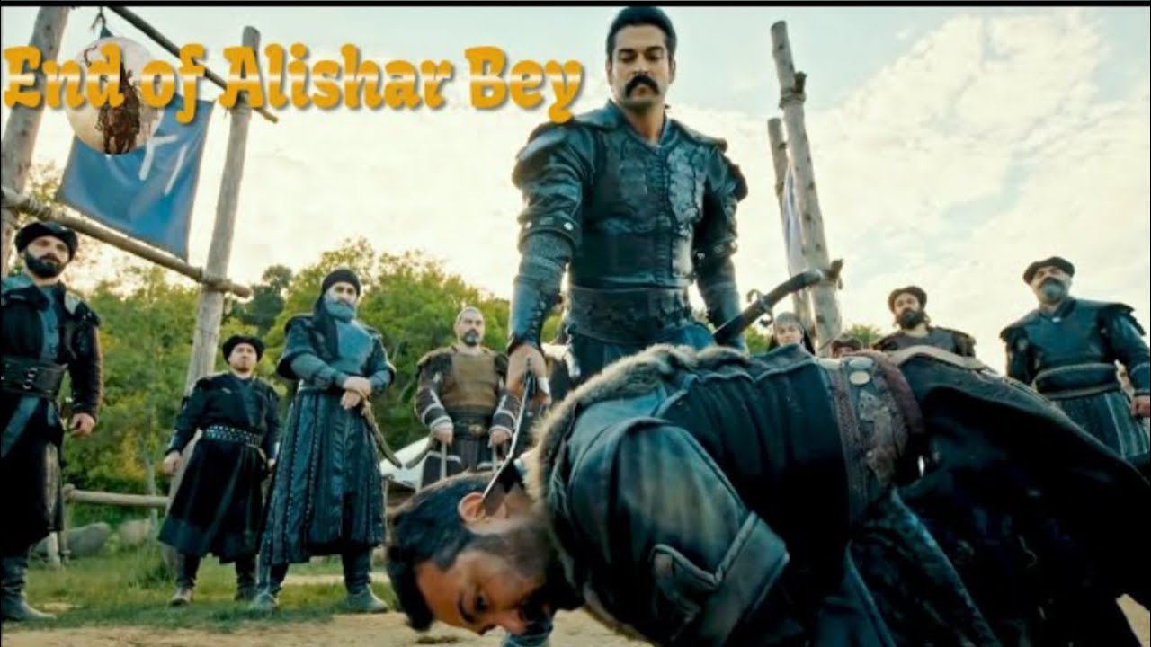 Alishar bey death scene | Usman vs Alishar | end of Alishar | kurulus ...