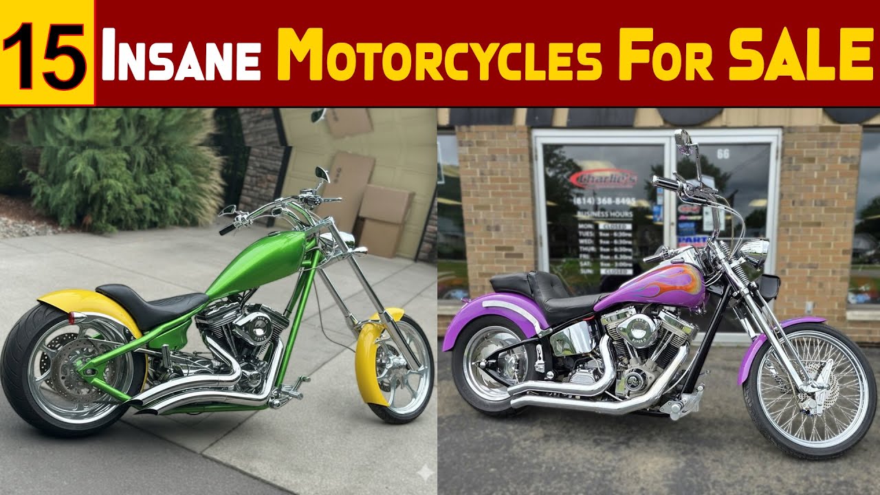 🔥 15 Insane Motorcycles for Sale in 2025 – Rare, Classic & Custom Bikes ...