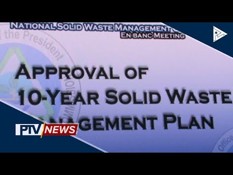 10-year solid waste management plan, inaprubahan na ng DENR - YouTube