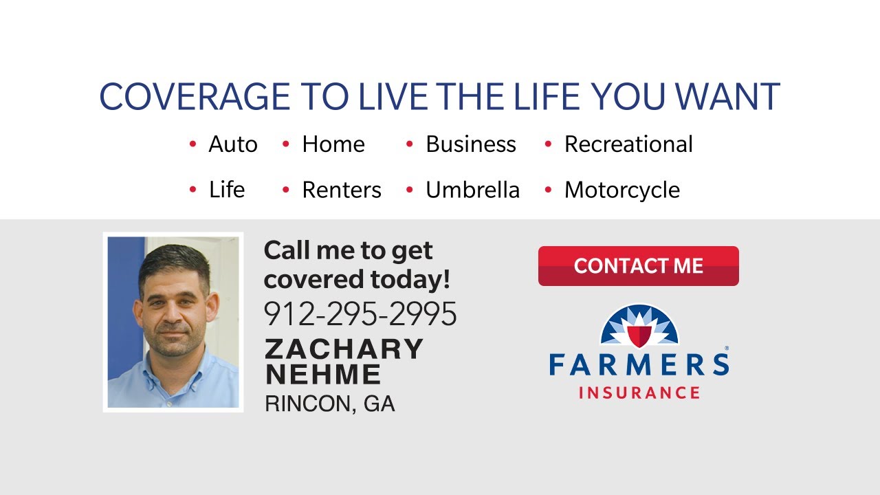 Farmers Insurance- Zach Nehme Agency - YouTube